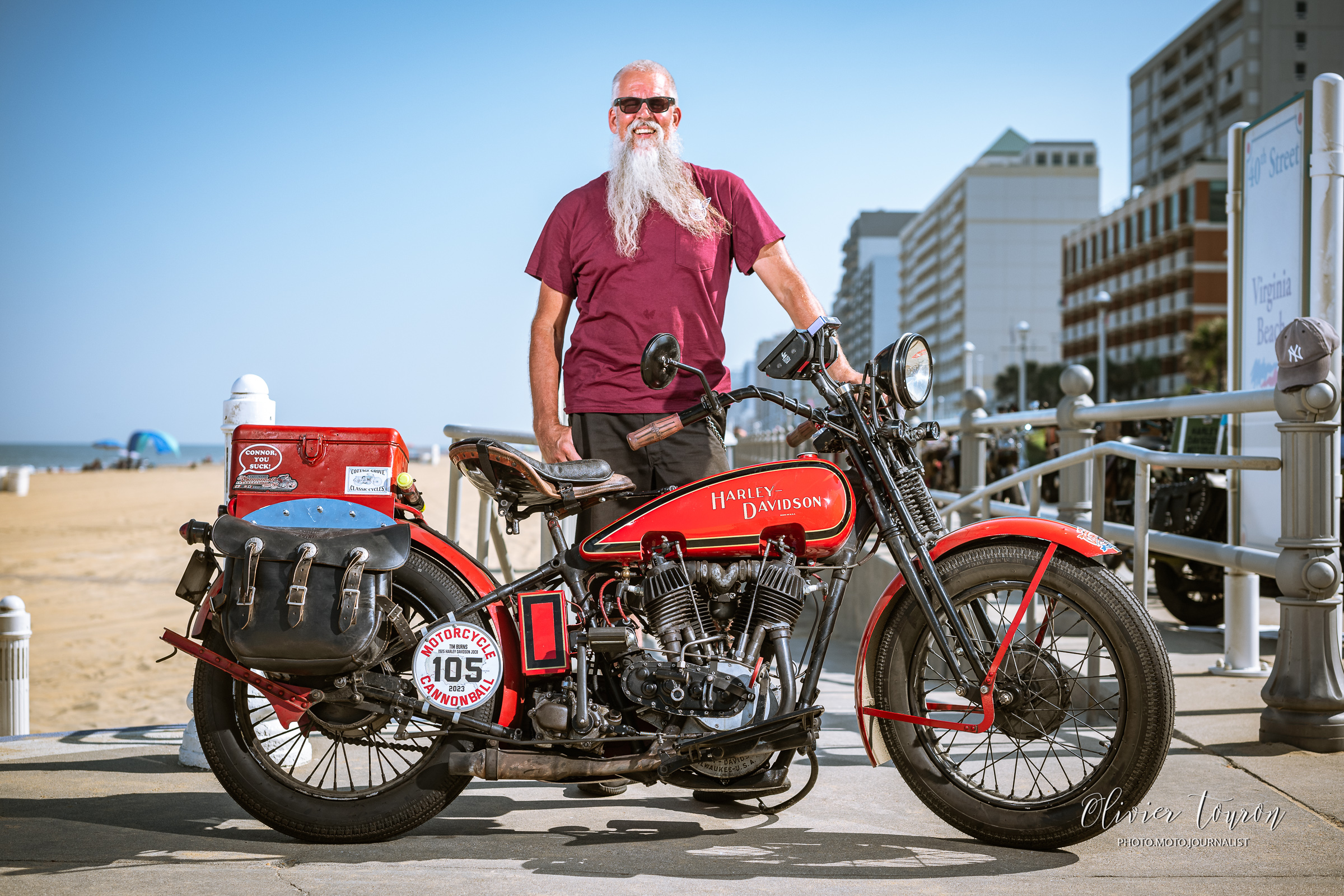 Tim Burns – TransAmerican Motorcycle Endurance Run